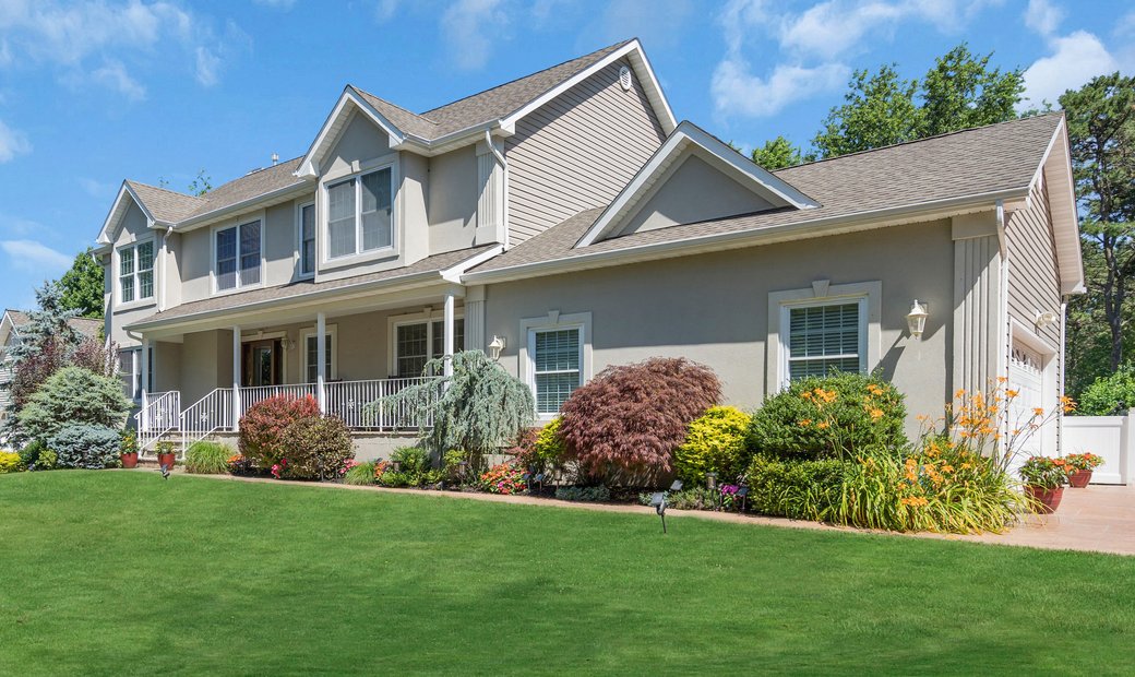 Majestic Center Hall Colonial In Berkeley Township, New Jersey, United ...