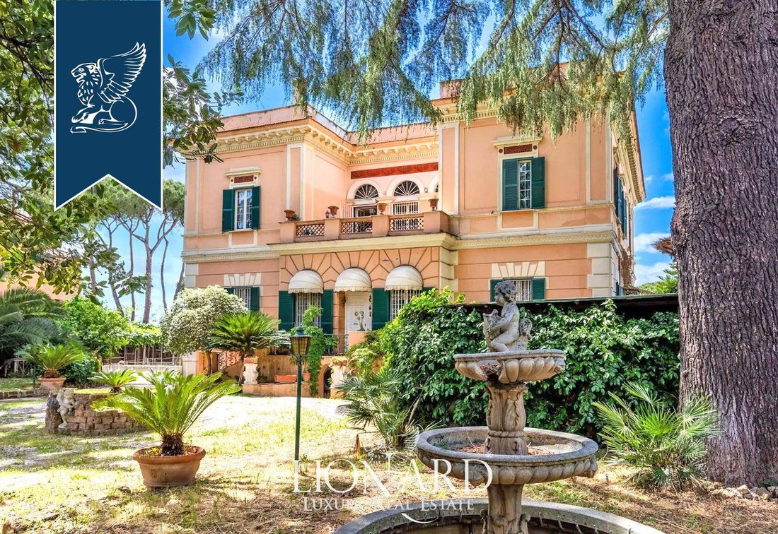 Historical Luxury Villa For Sale In The Heart Of Rome In Rome, Lazio ...