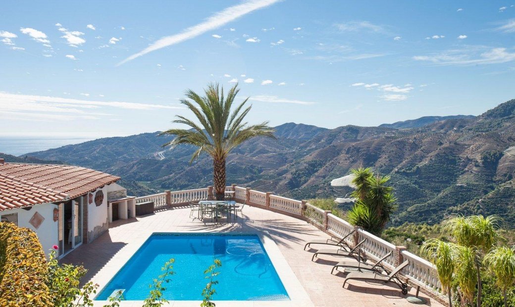 High Spec Villa With Stunning Views In Jete, Andalusia, Spain For Sale ...
