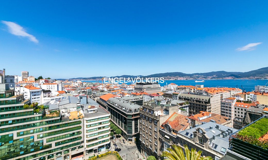 Unique Home With Terraces And Sea Views In Vigo, Galicia, Spain For ...