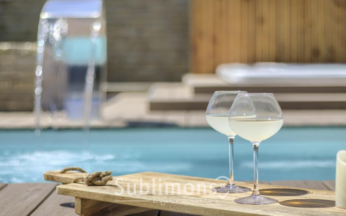 Maison D'architecte Piscine Spa 150m2 In Liffré, Brittany, France For ...