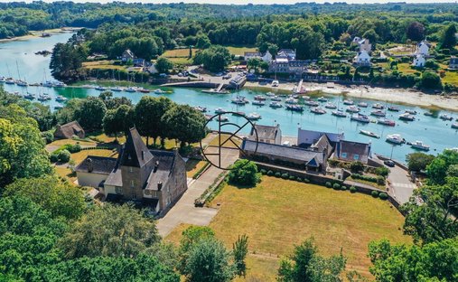 Luxury chateaus for sale in Pont-Aven, Brittany, France | JamesEdition