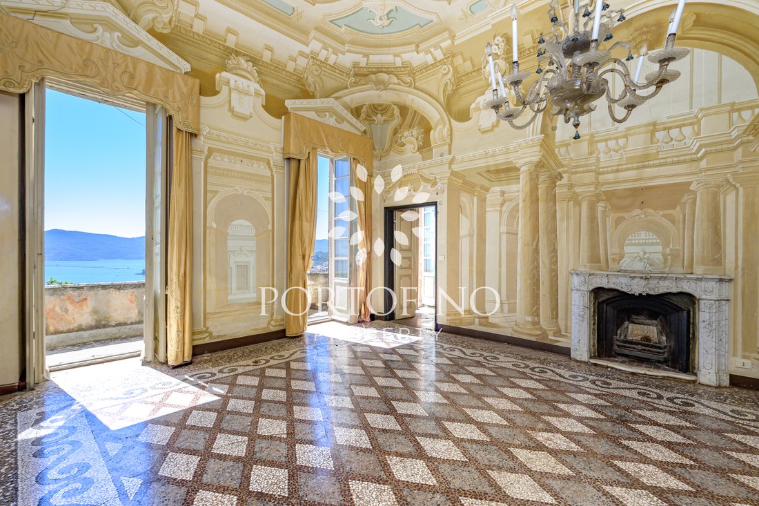 Historic Villa With Stunning Sea View In Lerici, Liguria, Italy For ...