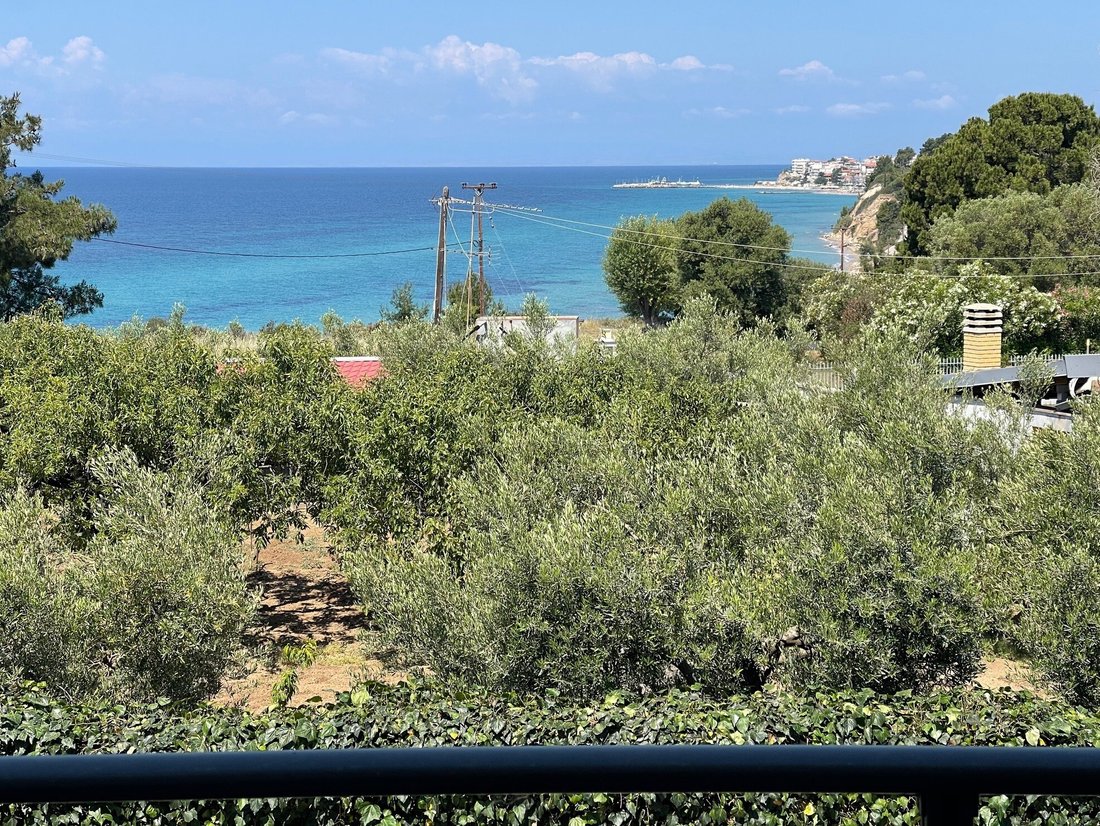 Modern Corner Villa With Pool In Nea Propontida, Macedonia And Thrace ...