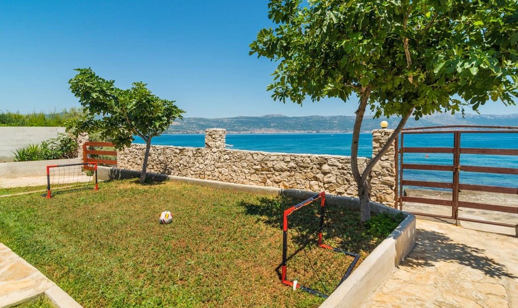 Čiovo Island, Slatine House With In Slatine, Split Dalmatia County ...