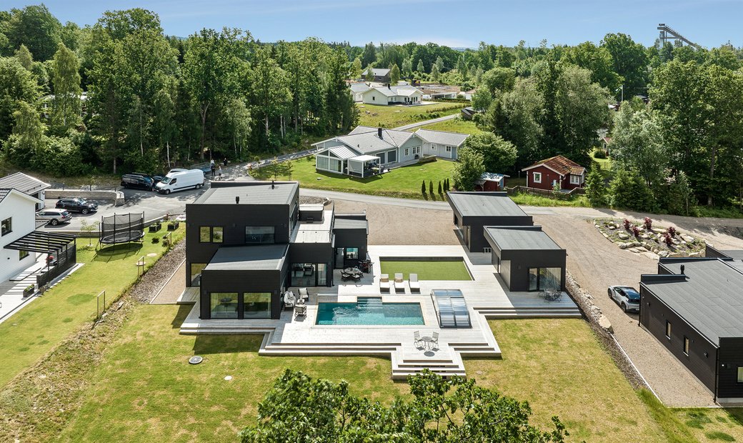 Designer Villa With Pool And Lake In Hindås, Västra Götaland County ...