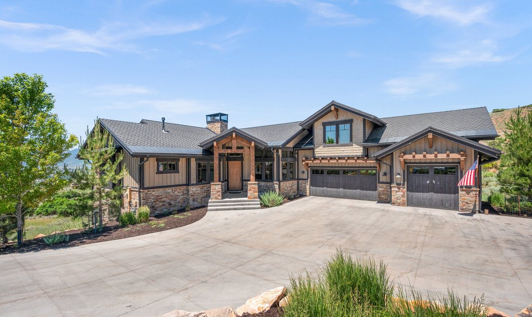 Red Ledges Mountain Modern Home With In Heber City, Utah, United States ...