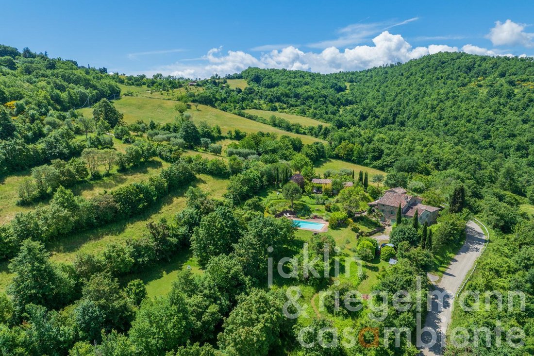 Renovated Country House With Pool, In Monte Santa Maria Tiberina ...