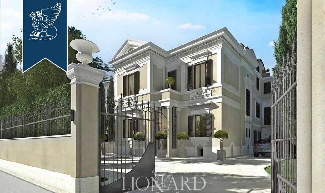 Masterfully Renovated Historical Villa In The Heart Of In Rome, Lazio ...