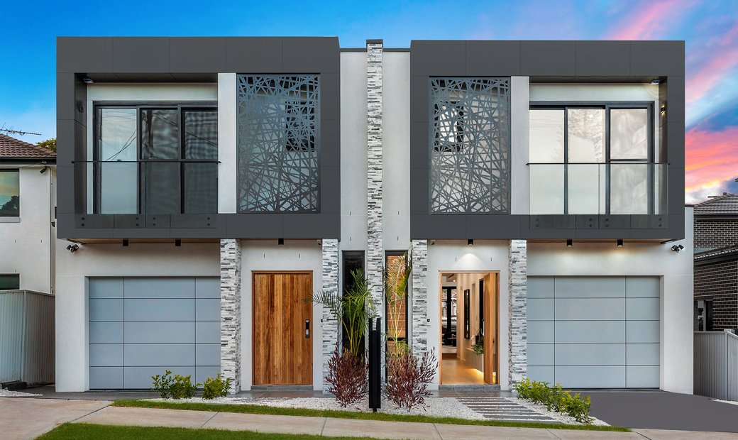 Newly Completed Designer Duplex In Ryde, New South Wales, Australia For ...