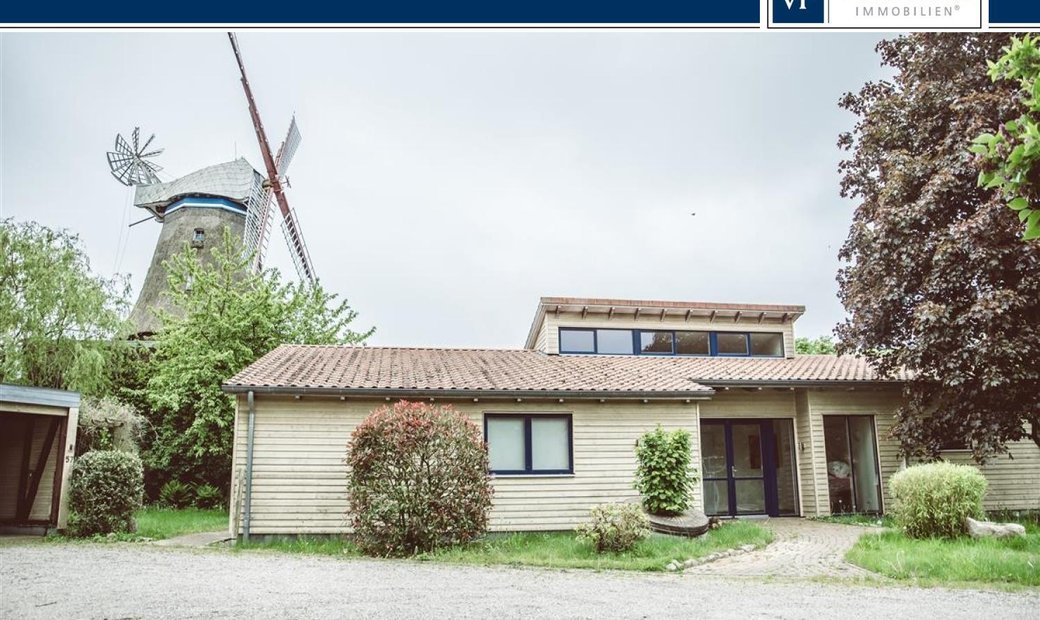 A Unique Jewel: Historic Windmill With Modern In Handorf, Lower Saxony ...