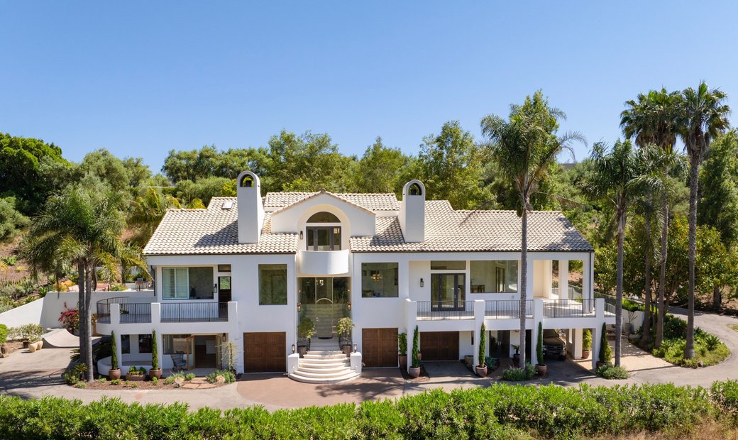 Stunning Mountain View Estate In Montecito, California, United States ...