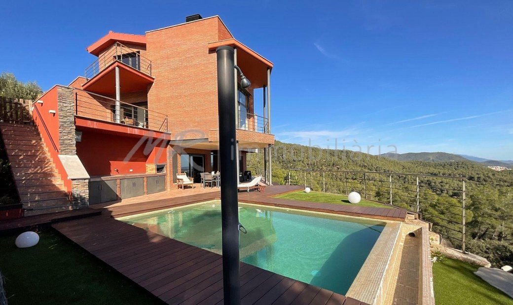 Beautiful Design Villa In Matadepera With In Barcelona, Catalonia ...