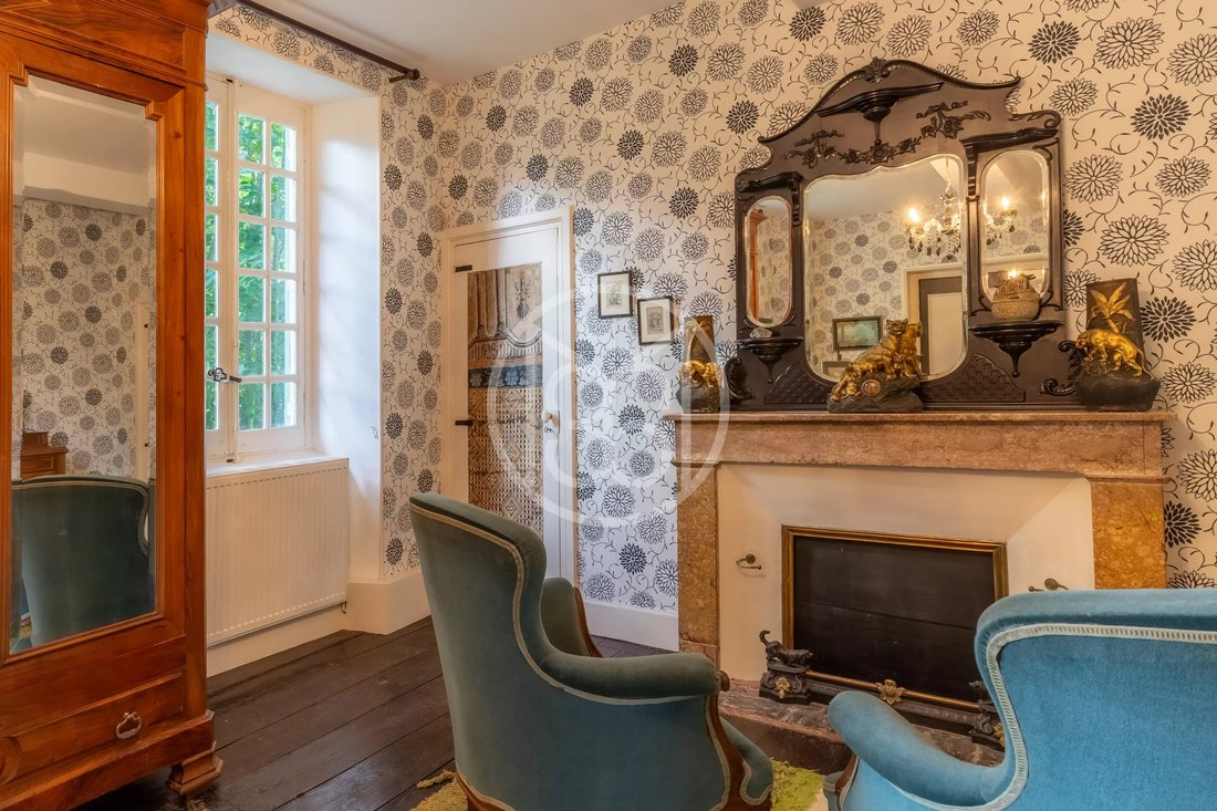 Charming 19 Th Century Chateau In Ax Les Thermes, Occitanie, France For ...