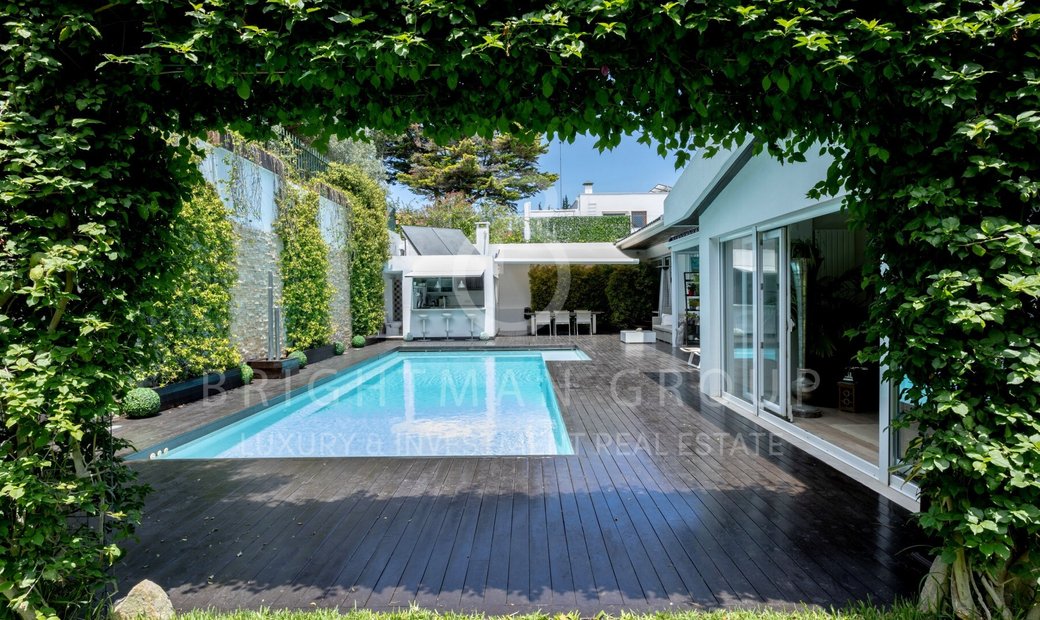 6 Bedroom Villa In Restelo With Gardens, Swimming In Lisbon, Lisbon ...