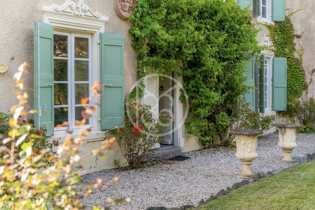 Charming 19 Th Century Chateau In Ax Les Thermes, Occitanie, France For ...