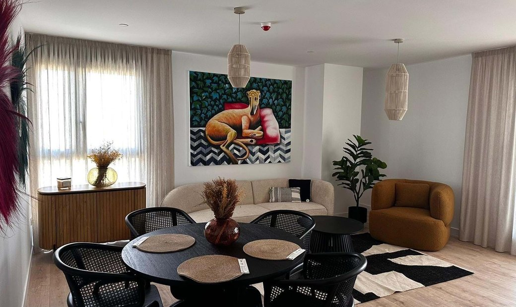 Luxurious 3 Bedroom Apartment On The 16th Floor In Málaga, Andalusia ...