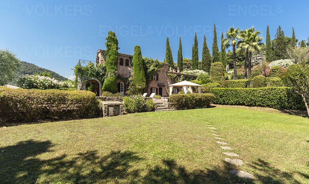 Authentic Stone Mas, In Auribeau Sur Siagne, Provence Alpes Côte D'azur ...