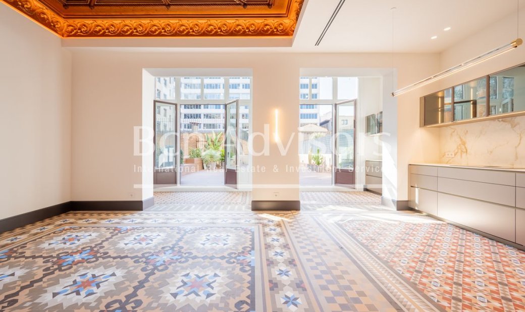 Modernist Flat With A 124 Sqm Terrace, Near Paseo In Eixample ...