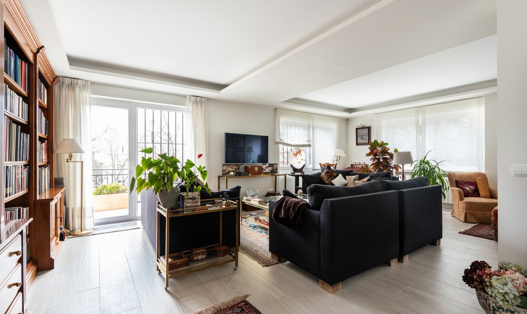 Duplex Penthouse In El Viso: Renovated With Large In Chamartín, Madrid ...