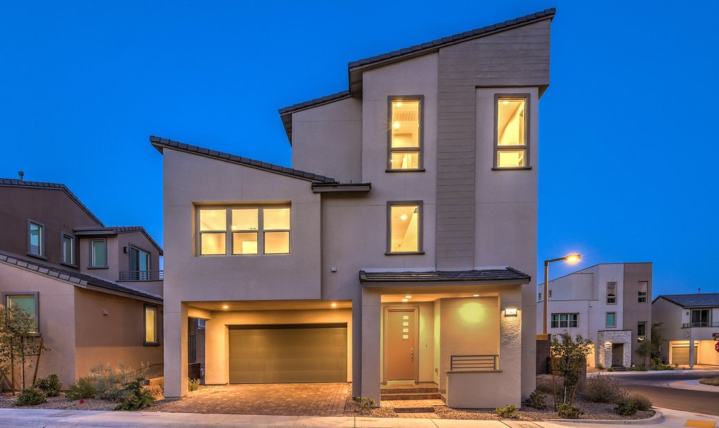 Modern 3 Story Summerlin West Home Boasting In Las Vegas, Nevada ...