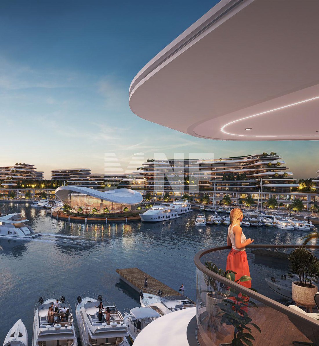 Siniyah Island In Al Seanneeah, Umm Al Quawain, United Arab Emirates ...