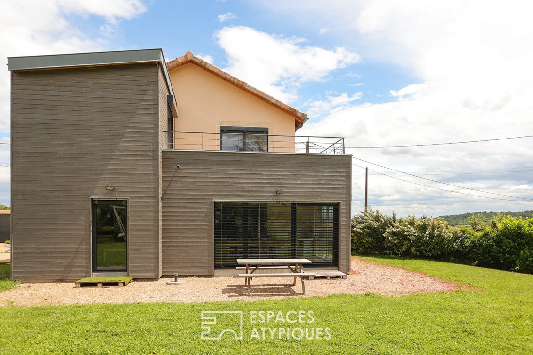 Duo Of Atypical Houses With In Davayé, Bourgogne Franche Comté, France ...