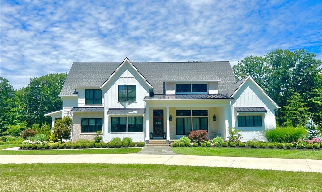 Modern Farmhouse Style Estate On Five In Kirtland Hills, Ohio, United ...
