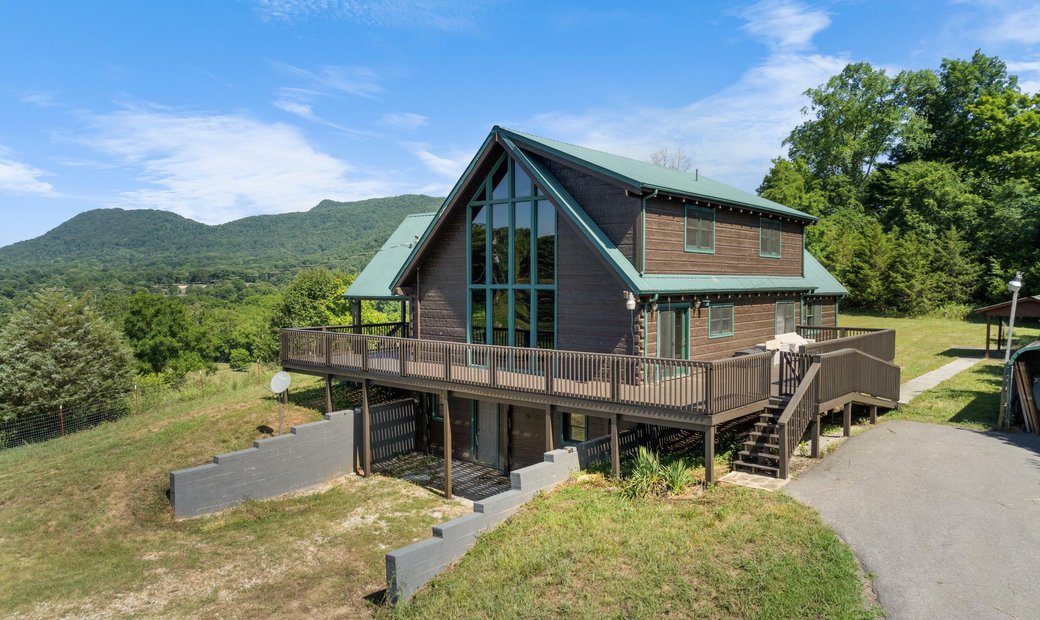 Magnificent Log Cabin Home In Blaine, Tennessee, United States For Sale ...