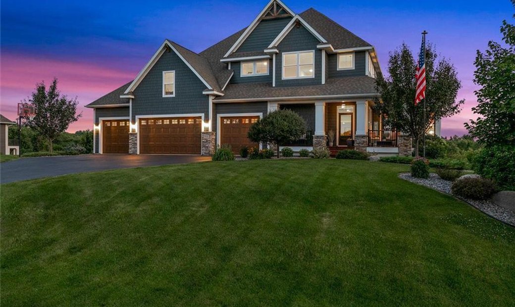Custom Pool Home In The Prestigious In Prior Lake, Minnesota, United ...