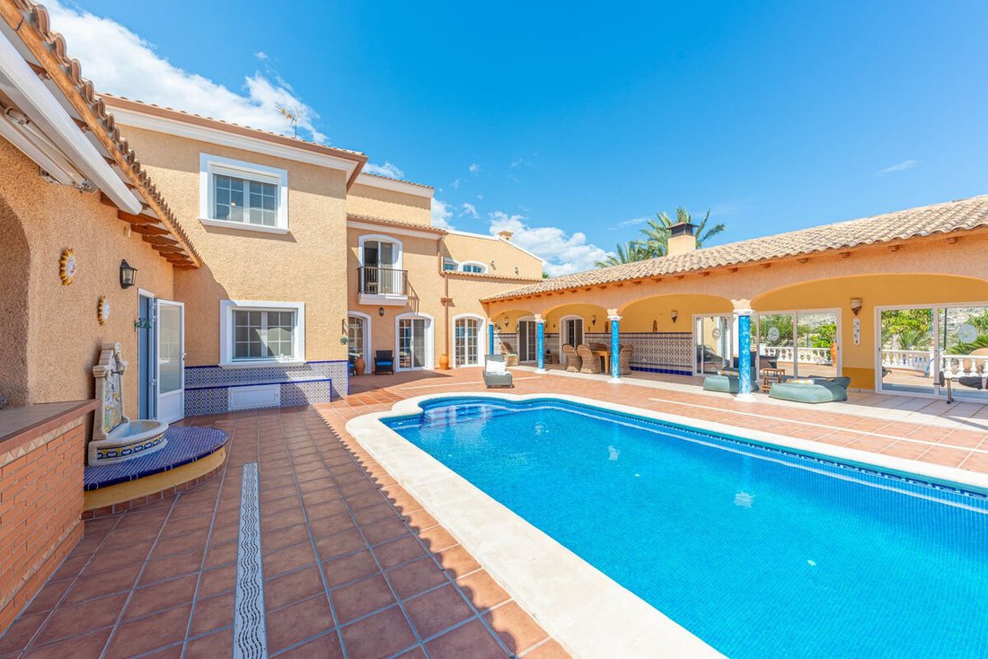 Busot Detached House In Busot, Valencian Community, Spain For Sale ...