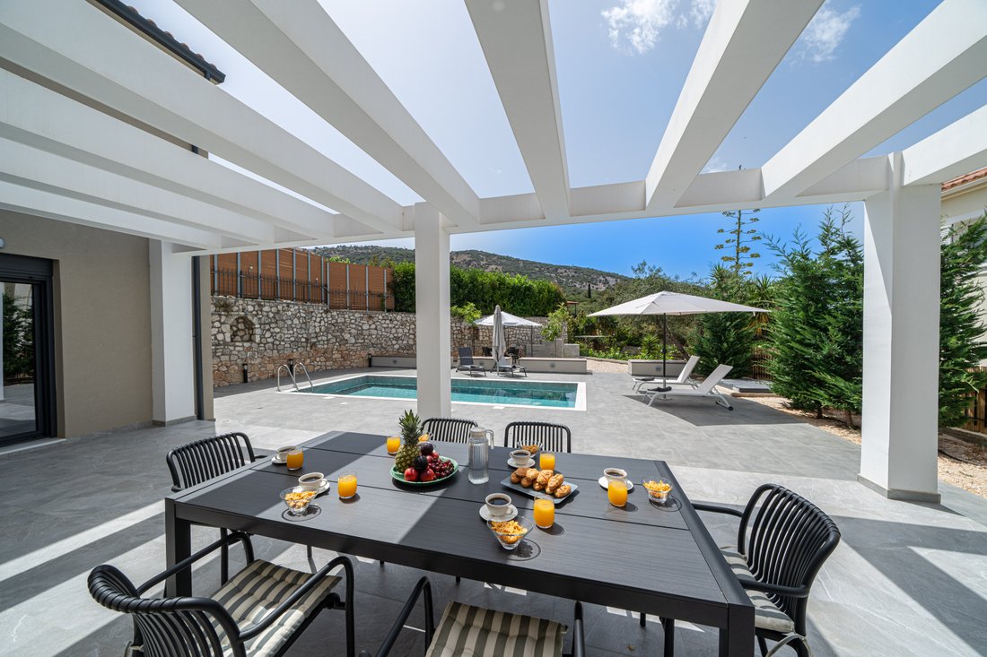 Newly Built In Argostoli, Peloponnese, Western Greece And The Ionian ...