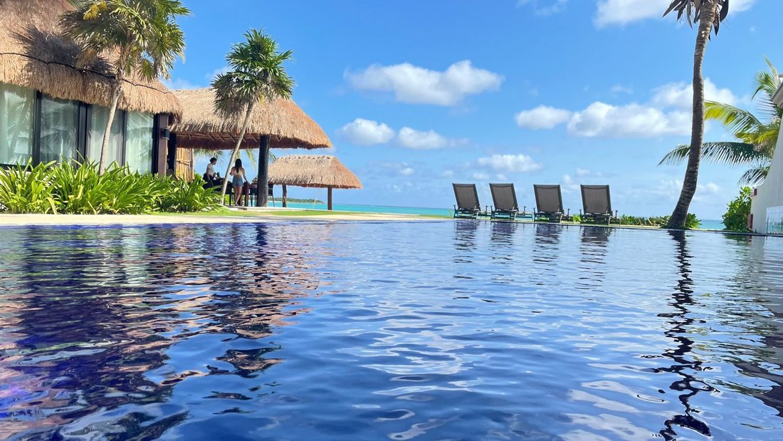 Beach Front Villa At Bahia Soliman In Tulum, Quintana Roo, Mexico For ...