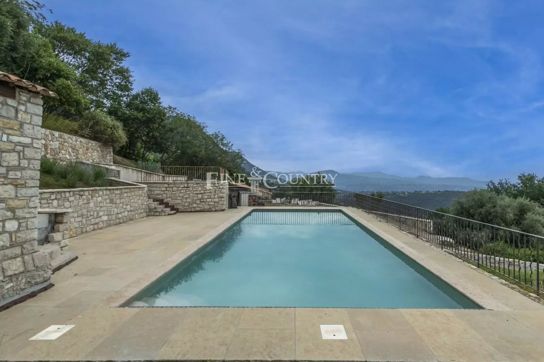 Renovated Mas For Sale With A Pool In Vence, Provence Alpes Côte D'azur ...