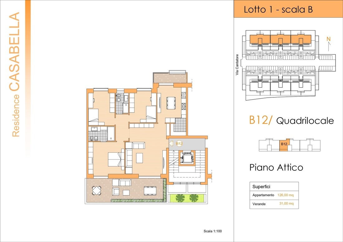Appartamento Via Cantatore In San Severo, Apulia, Italy For Rent (14526681)