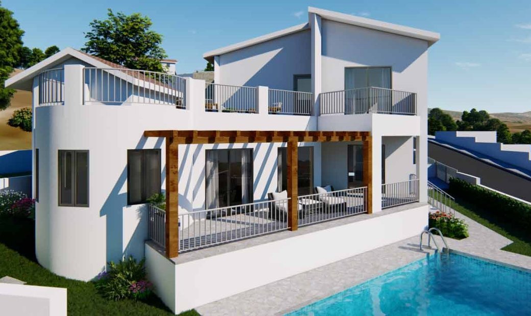 Agnades Village Villa No. 28 In Neo Chorio, Paphos, Cyprus For Sale ...