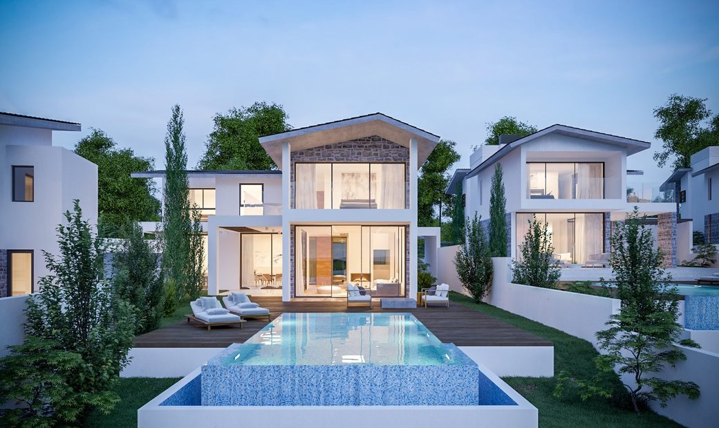 Olea Residences 3 Bed Villa In Pafos, Cyprus In Peyia, Paphos, Cyprus ...