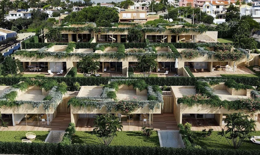 Modern 2 Bedroom Townhouse With Pool For Sale In In Luz, Algarve ...