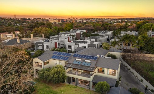 Luxury riverfront homes for sale in Sandton, Gauteng, South Africa ...