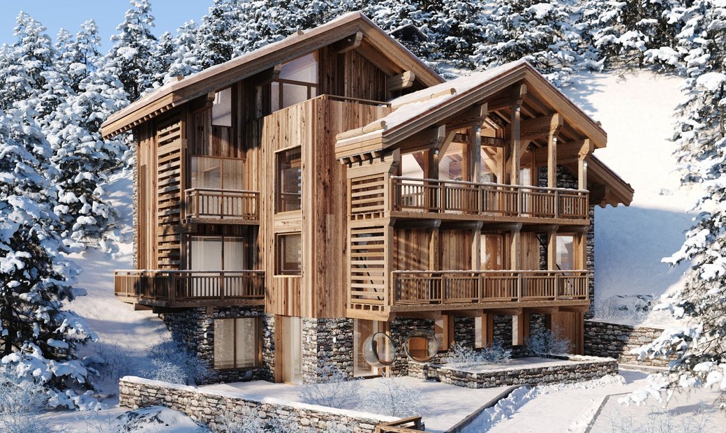 Chalet C Himalaya New Development In Les Allues, Auvergne Rhône Alpes ...