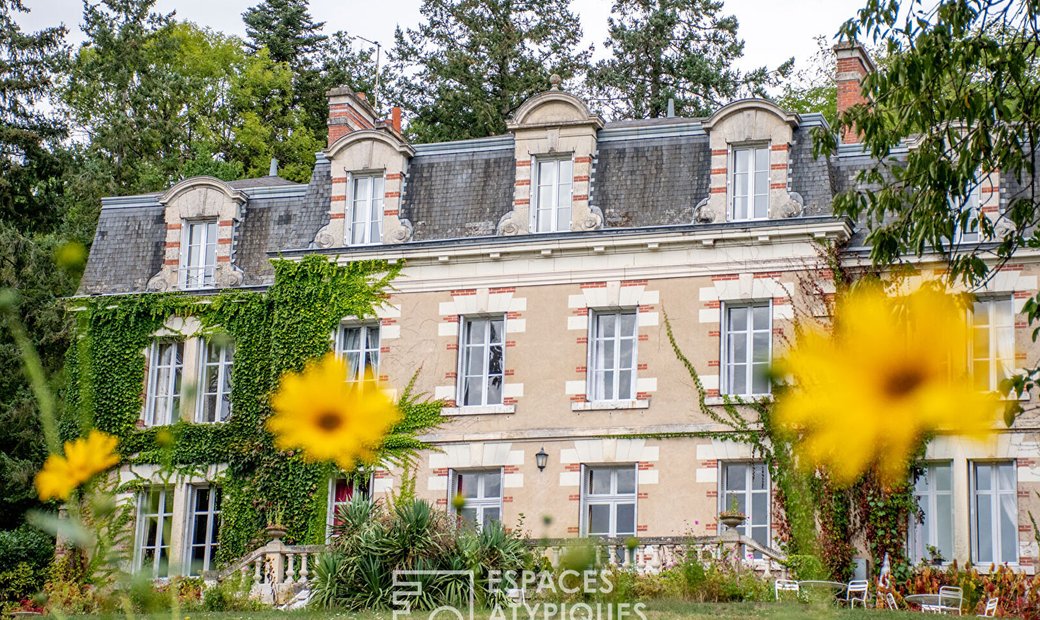 Castle And Outbuilding In Its Magnificent Park In La Veuve, Grand Est ...