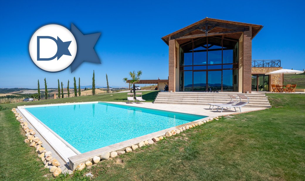 Stunning Villa With Infinity Pool And Panoramic Views In Iano, Tuscany ...