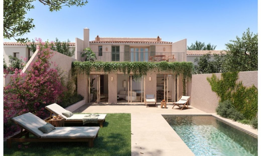 Beautiful Village House Completely In Campanet, Balearic Islands, Spain ...