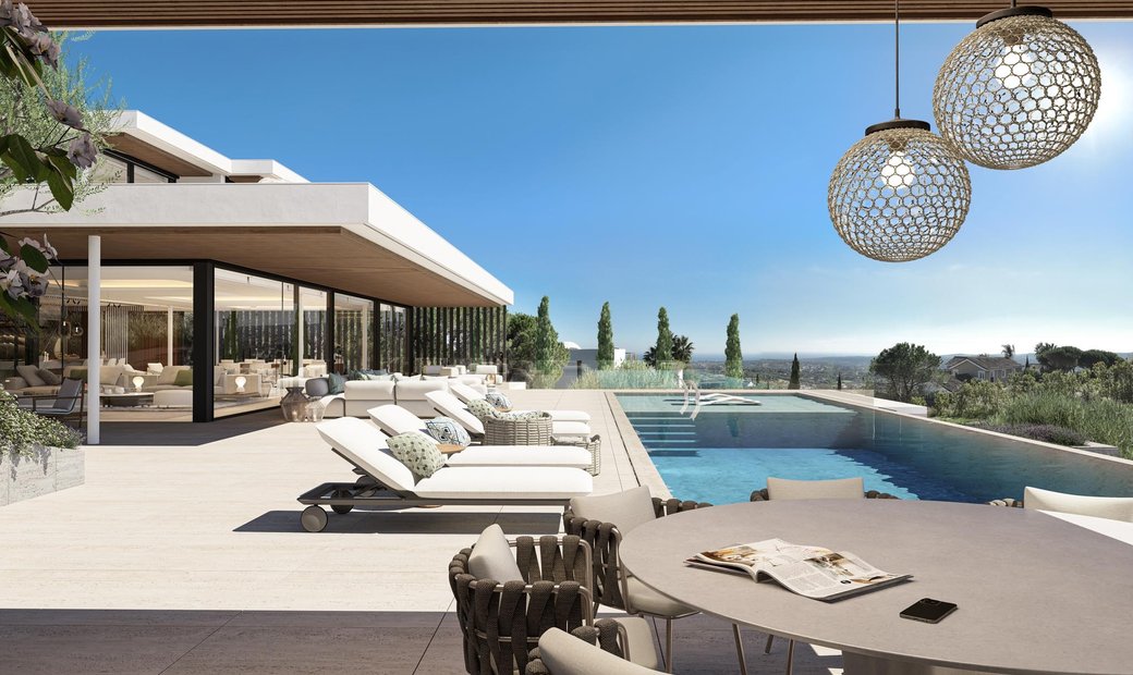 Impressive Villa With Sweeping Views Over La In Sotogrande, Andalusia ...