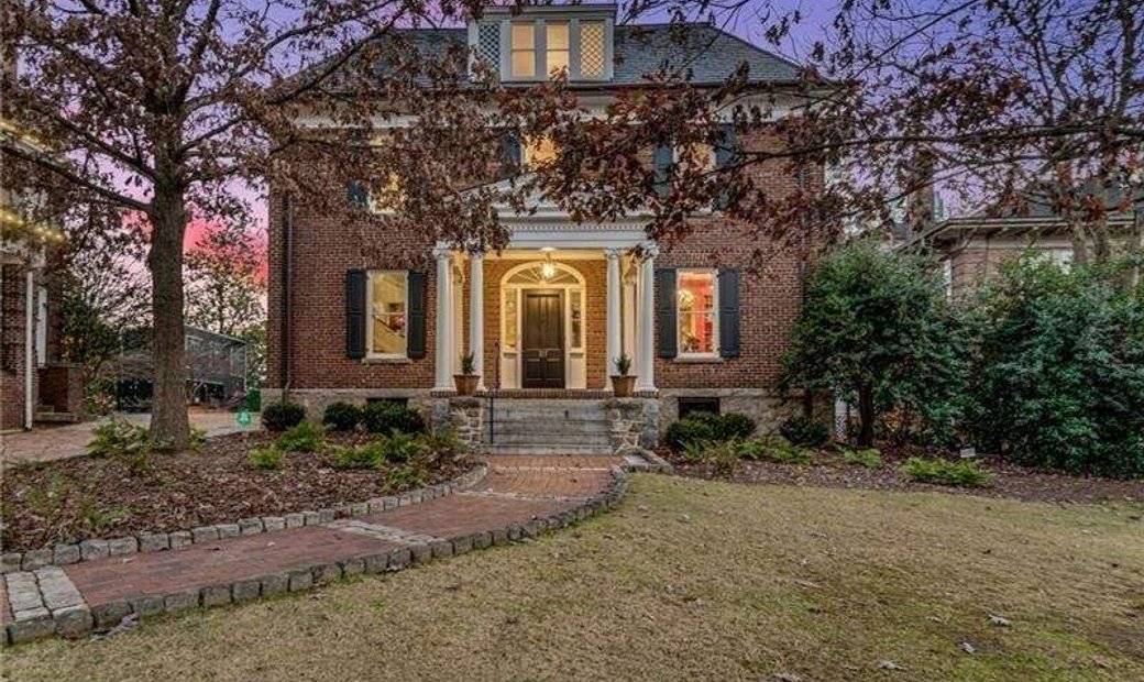 Historic Midtown Estate With Skyline Views In Atlanta, Georgia, United ...