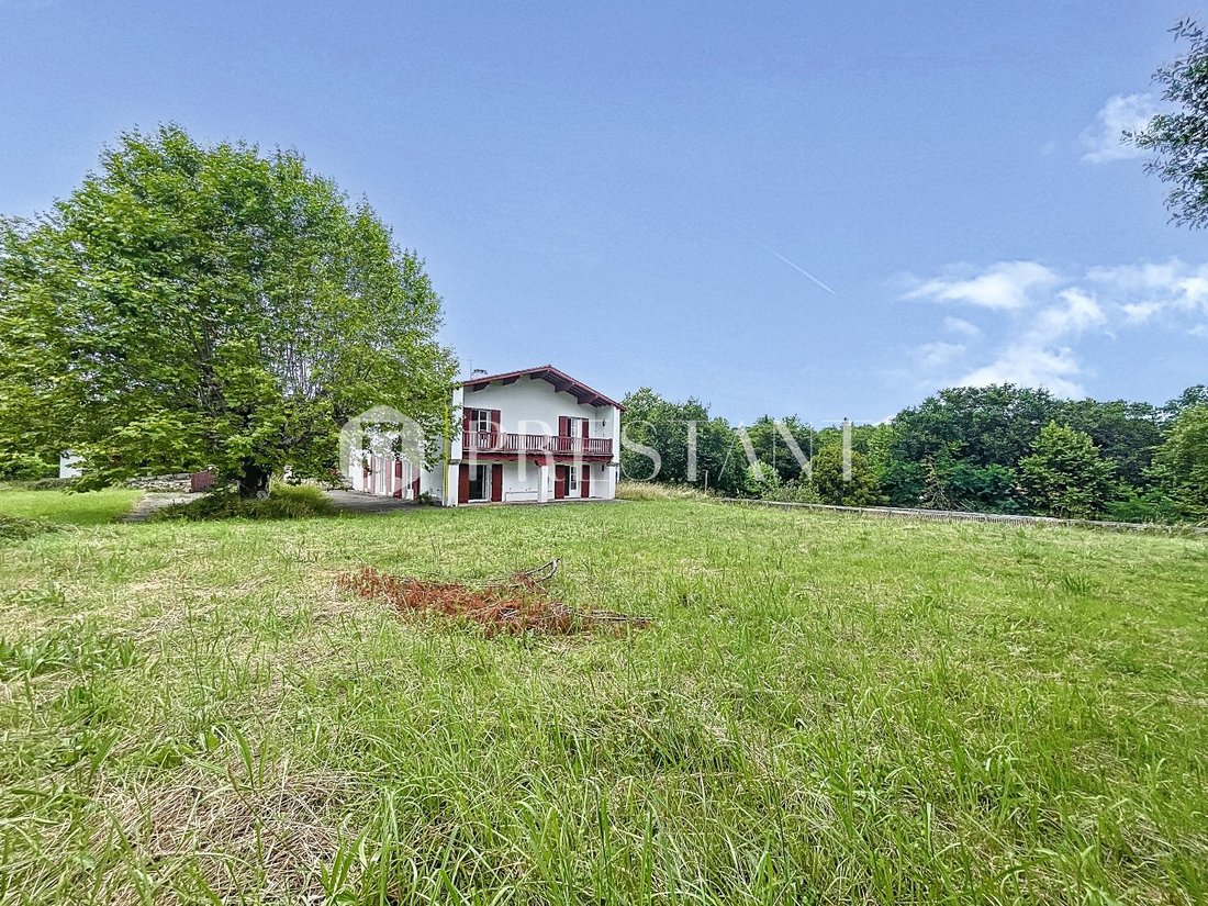 Old Basque Farm From The 18th In Bassussarry, Nouvelle Aquitaine ...