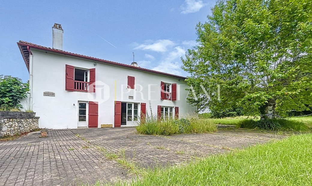 Old Basque Farm From The 18th In Bassussarry, Nouvelle Aquitaine ...