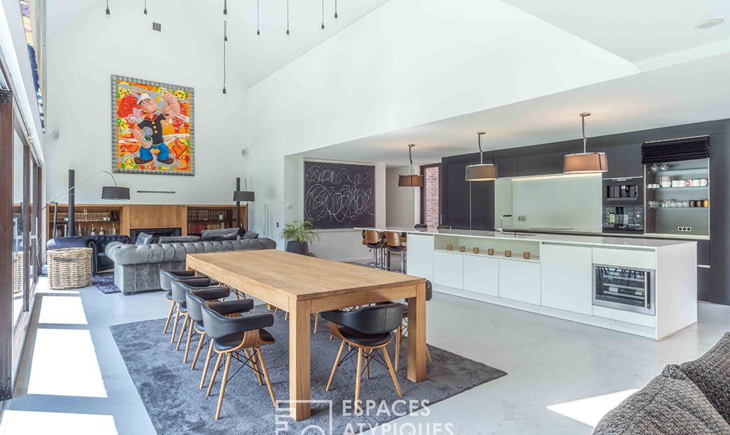 Architect Designed Loft Style Villa With In Duppigheim, Grand Est ...