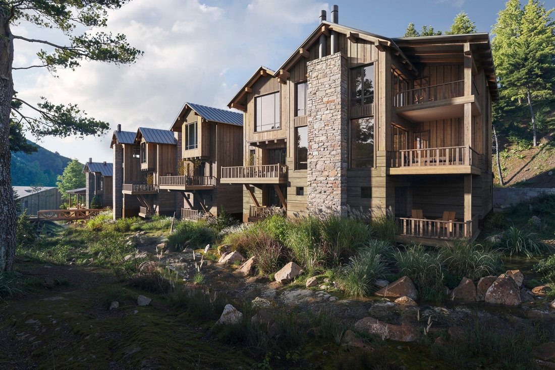 New Construction At The Base Of Sundance Mountain In Provo, Utah ...
