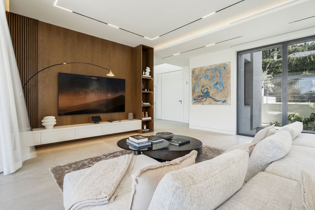 Villa Featuring Simple, Pure Lines, Spaciousness, In Marbella ...